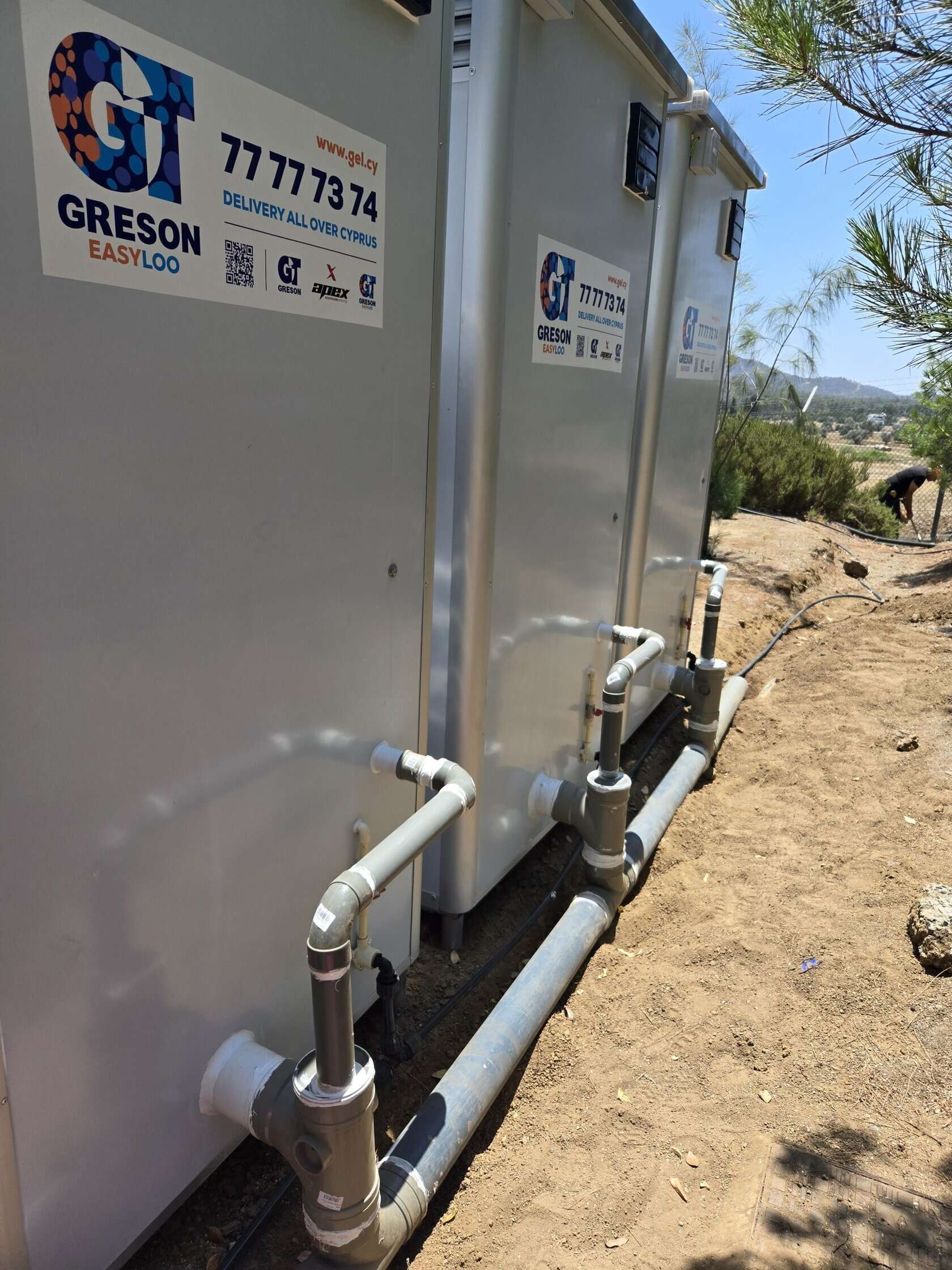 Luxury Panel Toilet Euro Type - Greson Easy Loo Cyprus