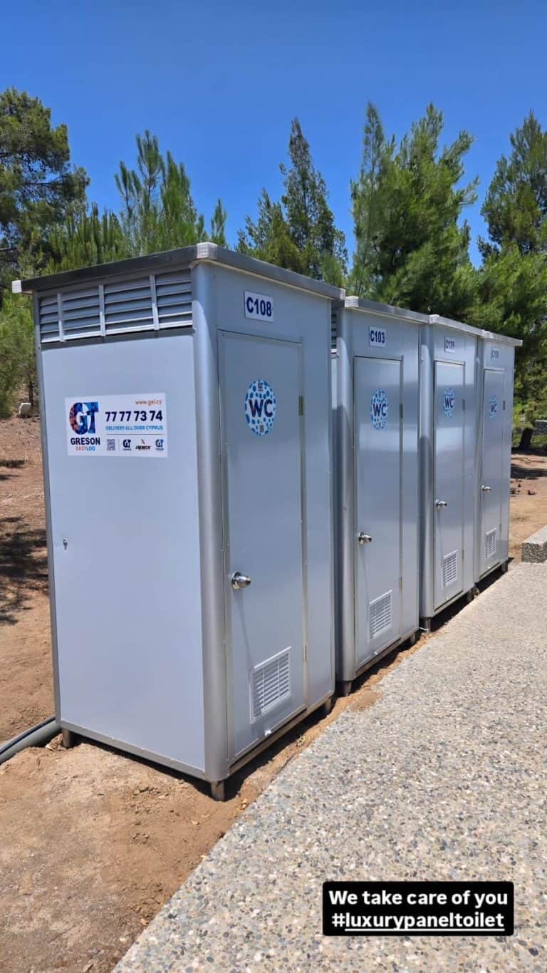 LUX PANEL TOILET EURO-TYPE - Greson Easy Loo Cyprus